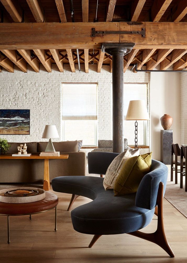 Mid Century Modern Curves Sleek Lines, Organic Curves And Functional